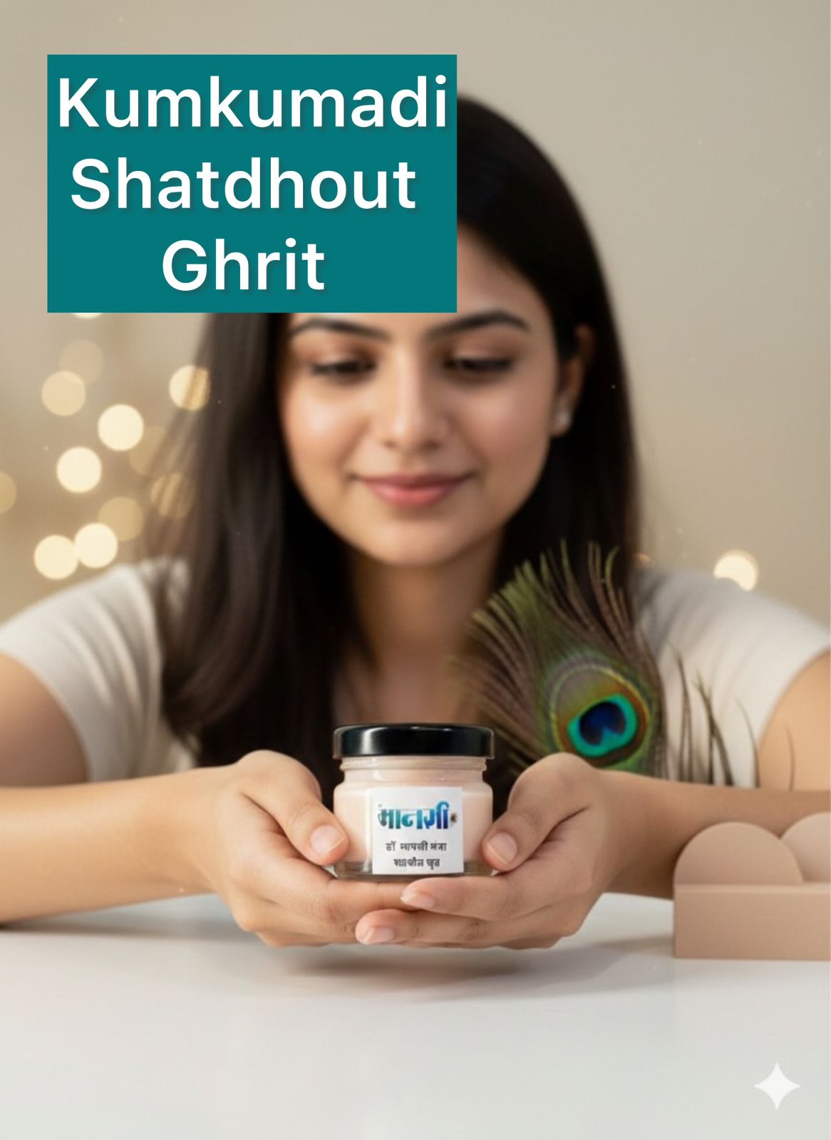 Kumkumadi Shatdhout Ghrit - Dr. Manasi Tanvi Herbals